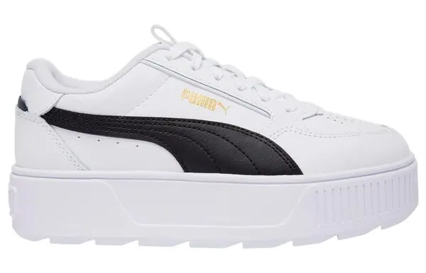 PUMA Karmen Rebelle Low Top Sneakers - White/black