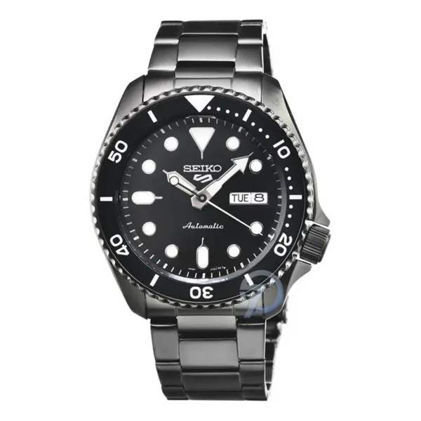 SEIKO Automatic Sports Mechanical Watch - Black