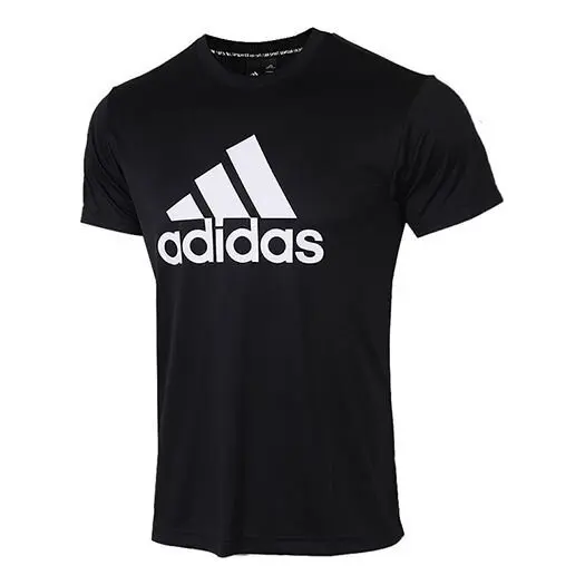 Adidas Training Casual Sports Short Sleeve - Black
