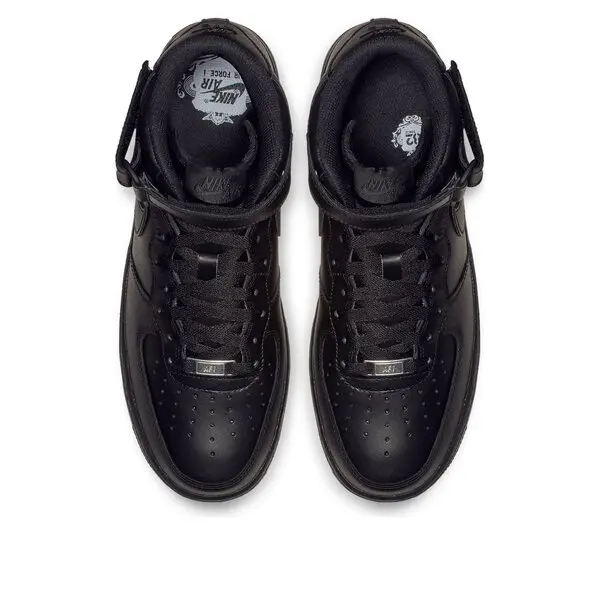 Nike Force 1 Mid '07 Sneakers - Black