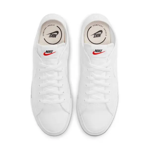 Nike Court Legacy Canvas Low Top Sneakers - White