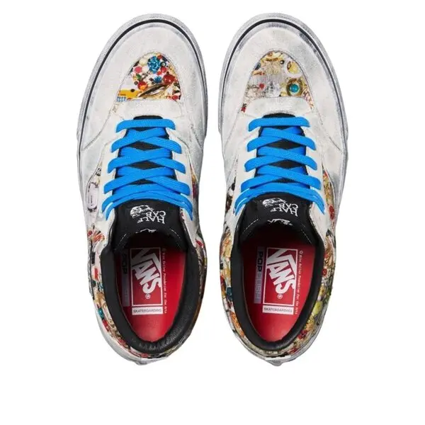 VANS X Supreme X Mike Kelley Half Cab Sneakers - White