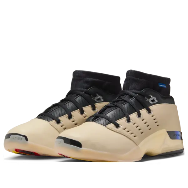 JORDAN Air 17 Low "infinite Archives - Beach/metallic Silver/black