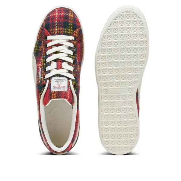 PUMA X Harris Tweed Suede Sneakers