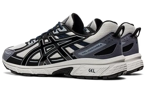 Asics Gel-venture Trail Running Sneakers - Black/grey