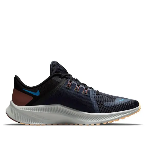 Nike Quest 4 Low Top Sneakers - Black/blue