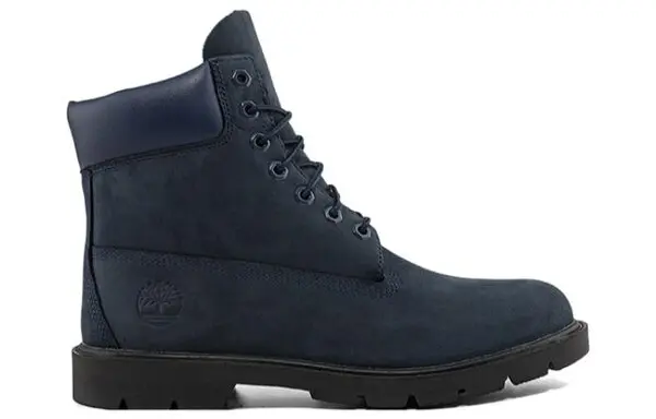 Timberland Classic 6 Inch Waterproof Lace Up Boots - Navy/black