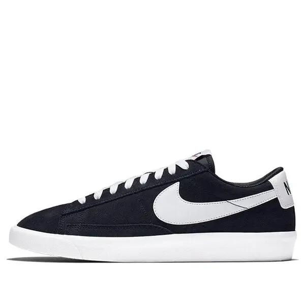 Nike Blazer Low Premium Vntg Suede Sneakers - Black