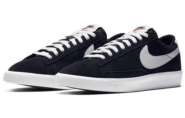 Nike Blazer Low Premium Vntg Suede Sneakers - Black
