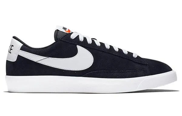 Nike Blazer Low Premium Vntg Suede Sneakers - Black
