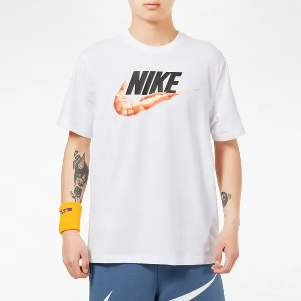 Nike Sportswear 1 Food Shrimp Tee - White
