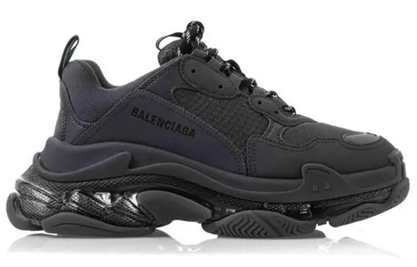 Balenciaga Triple S Sneaker Clear Sole - Deep Blue