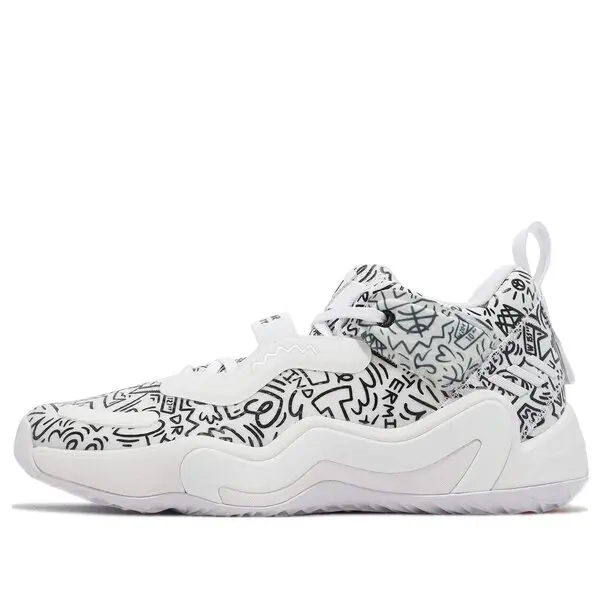 Adidas D.o.n. Issue #3 Gca "creativity" Basketball Shoes - White/black