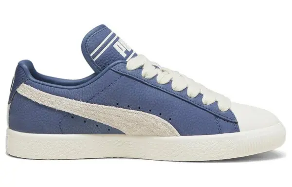 PUMA Clyde X Rhuigi "inky Blue" Sneakers - Pristine/pristine/inky Blue