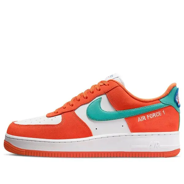 Nike Force 1 '07 Lv8 Athletic Club Rush Orange Washed Teal Sneakers
