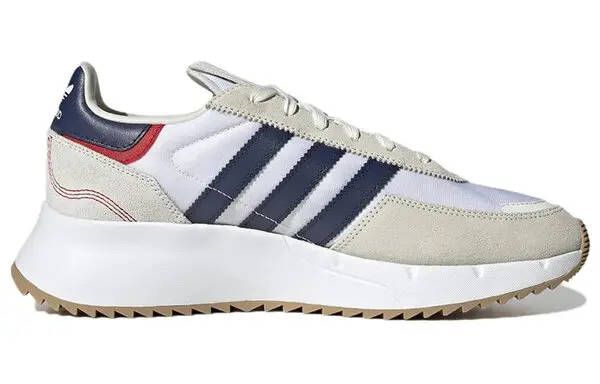 Adidas Retropy F2 Lace Up Sneakers - White/blue