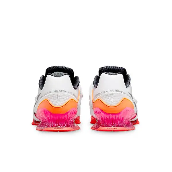 Nike Romaleos Se "white Black Red" Weightlifting Shoes - White/black/red