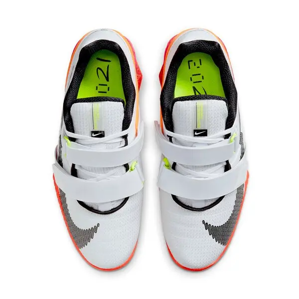 Nike Romaleos Se "white Black Red" Weightlifting Shoes - White/black/red