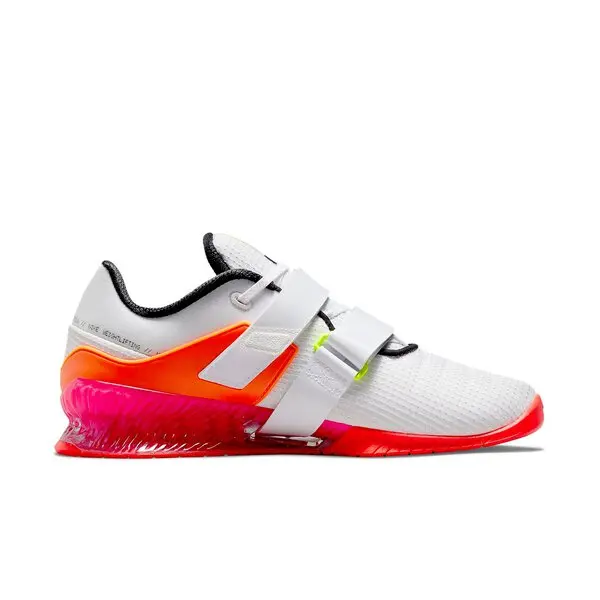 Nike Romaleos Se "white Black Red" Weightlifting Shoes - White/black/red