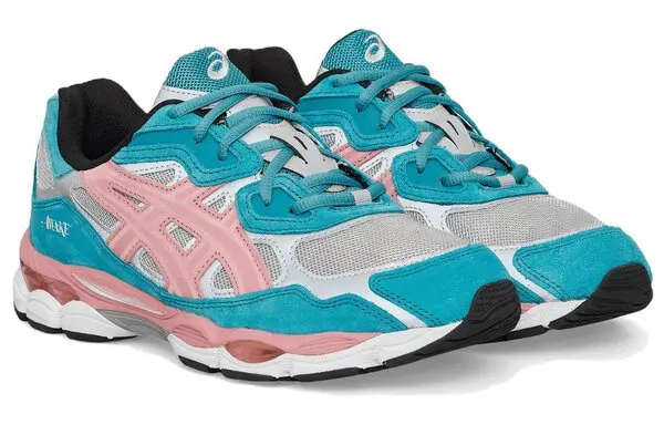 Asics X Awake Ny Gel-nyc Sneakers - Blue/grey/pink