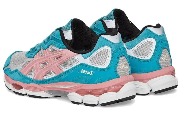 Asics X Awake Ny Gel-nyc Sneakers - Blue/grey/pink