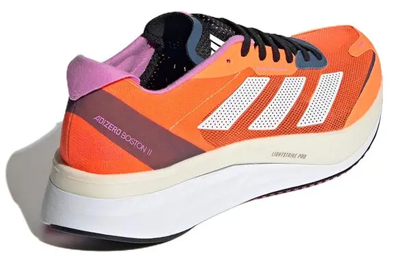 Adidas Adizero Boston "solar " Low Top Sneakers - Orange