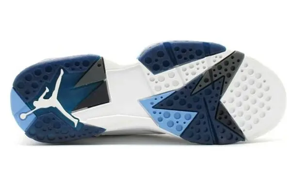 JORDAN 7 Retro "french Blue - White