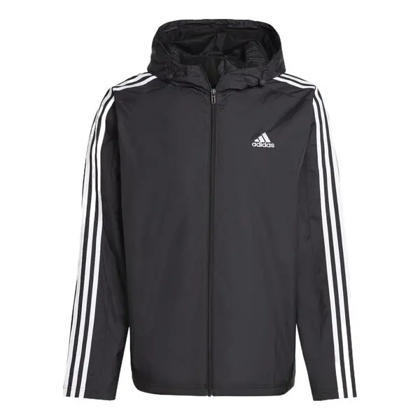 Adidas Logo Essential Hooded Jacket