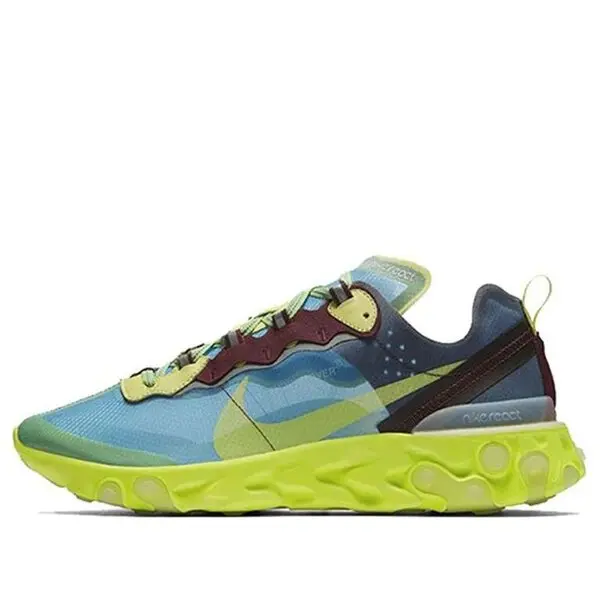 Nike Undercover X React Element 87 'lakeside - Blue/yellow