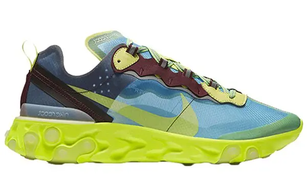 Nike Undercover X React Element 87 'lakeside - Blue/yellow