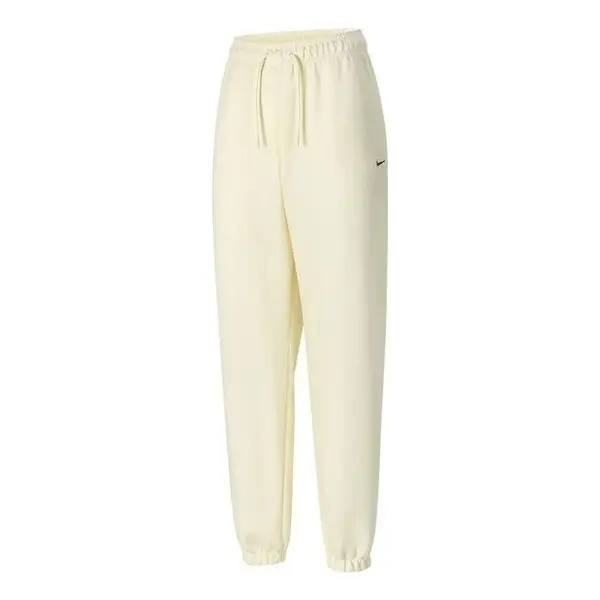 Nike Fleece Jogger Pants - Beige