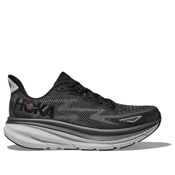 Hoka One One Clifton Athletic Sneakers - Black/outer Orbit