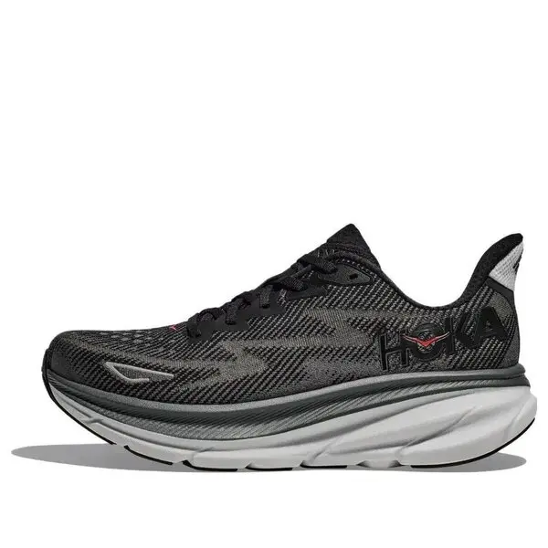 Hoka One One Clifton Athletic Sneakers - Black/outer Orbit