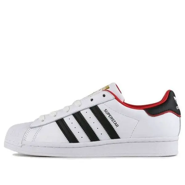 Adidas Superstar Low Top Sneakers - White/black