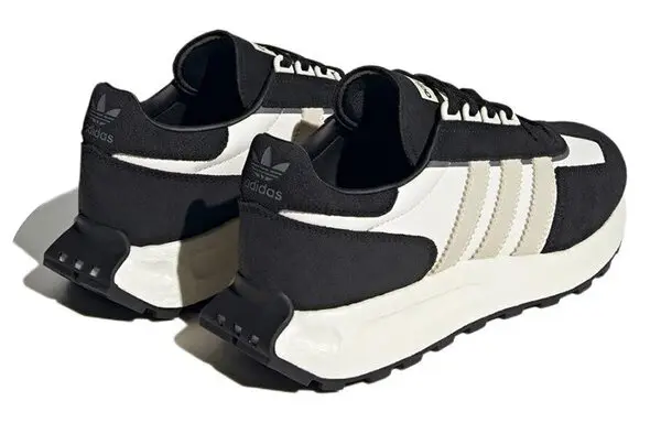 Adidas Retropy E5 Low Top Sneakers - Black/white