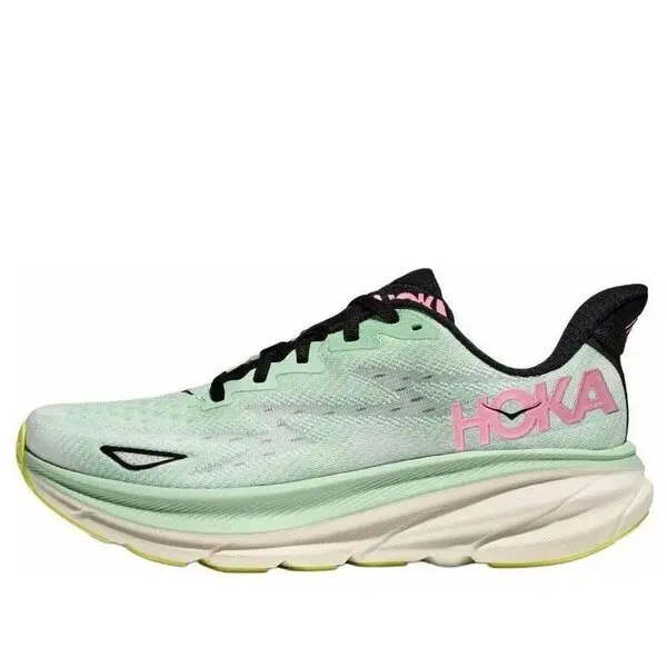 Hoka One One Clifton 9 Sneakers - Mint/fluorite