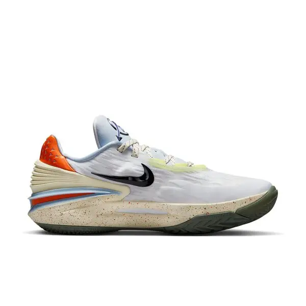Nike Zoom G.t. Cut 2 Low Top Athletic Sneakers - Whiteorange