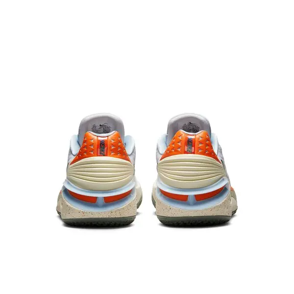 Nike Zoom G.t. Cut 2 Low Top Athletic Sneakers - Whiteorange