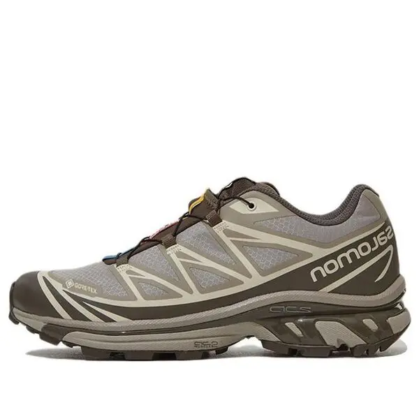 SALOMON Gore-tex Lace-up Athletic Sneakers - Brown