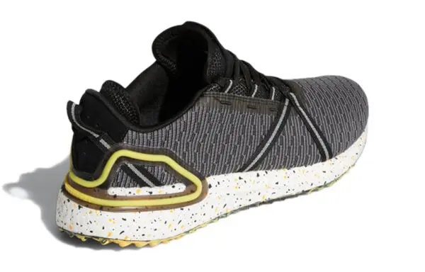 Adidas Solarthon Primegreen Spikeless Golf Shoes - Black/gray