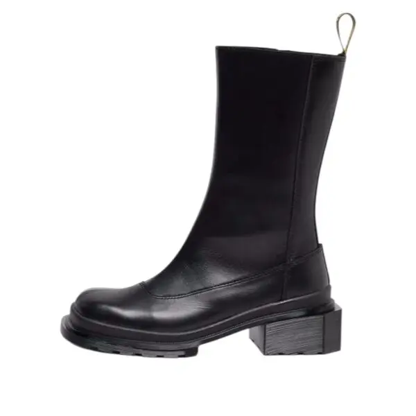 Dr. Martens Maybole Hi Square Toe Chelsea Boots - Black