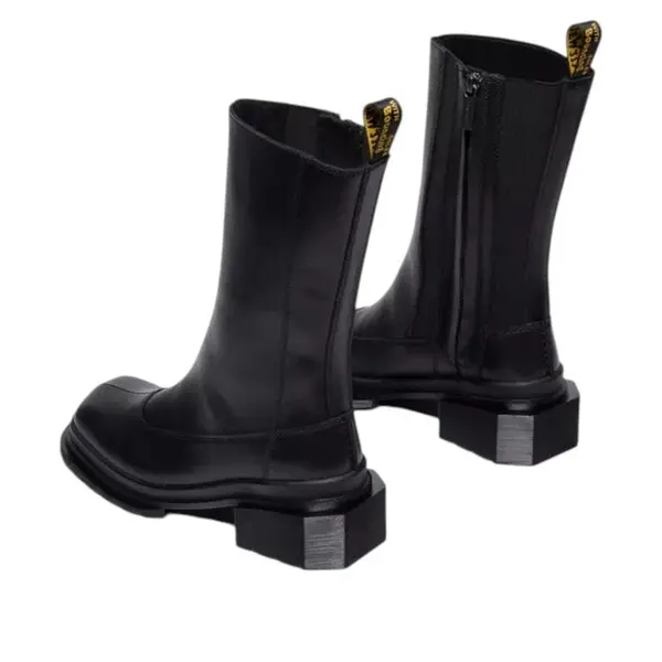Dr. Martens Maybole Hi Square Toe Chelsea Boots - Black