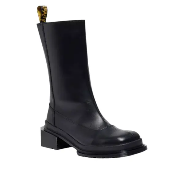 Dr. Martens Maybole Hi Square Toe Chelsea Boots - Black