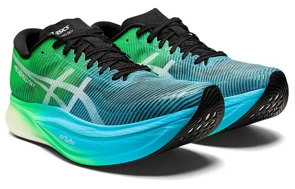 Asics Metaspeed Sky+ Low Top Sneakers - Blue/green