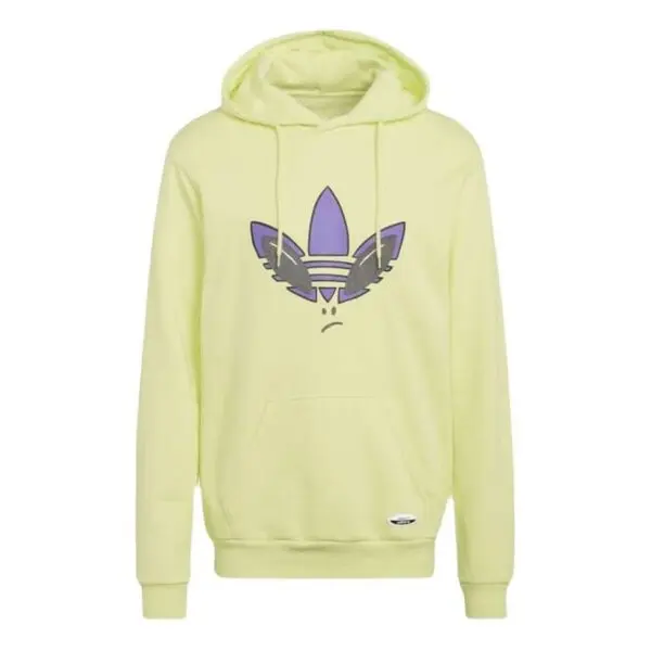 Adidas Ryv Alien Graphic Hoodie - Yellow