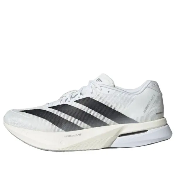 Adidas Adizero Boston Athletic Sneakers - Cloud White/core Black/dash Grey