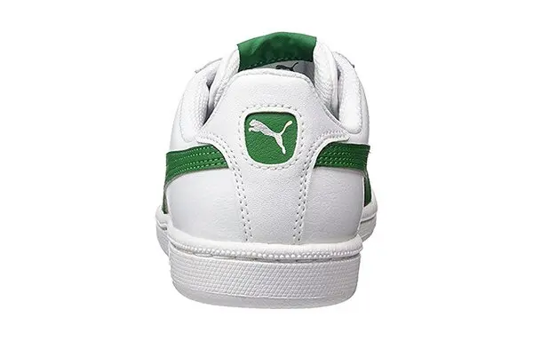 PUMA Smash Leather Sneakers - White/green
