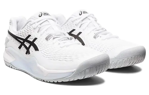 Asics Gel Resolution Tennis Shoes - White/black