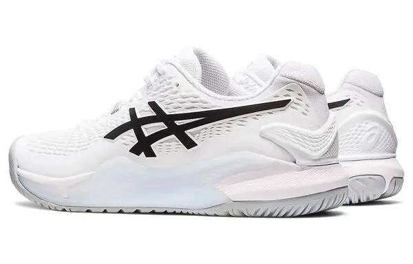 Asics Gel Resolution Tennis Shoes - White/black