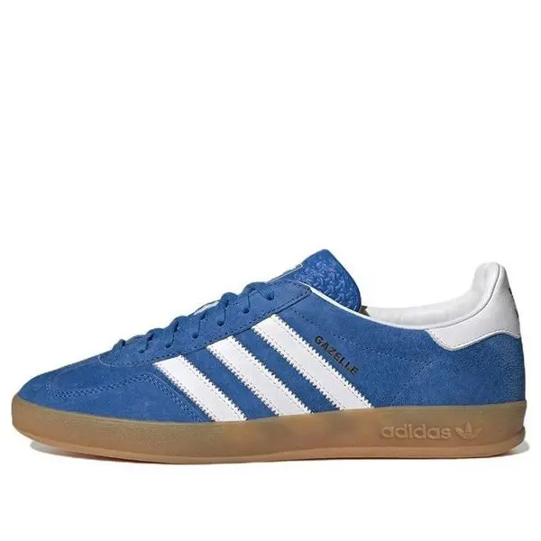 Adidas Gazelle Indoor "blue Bird Gum" Sneakers - Blue/gum